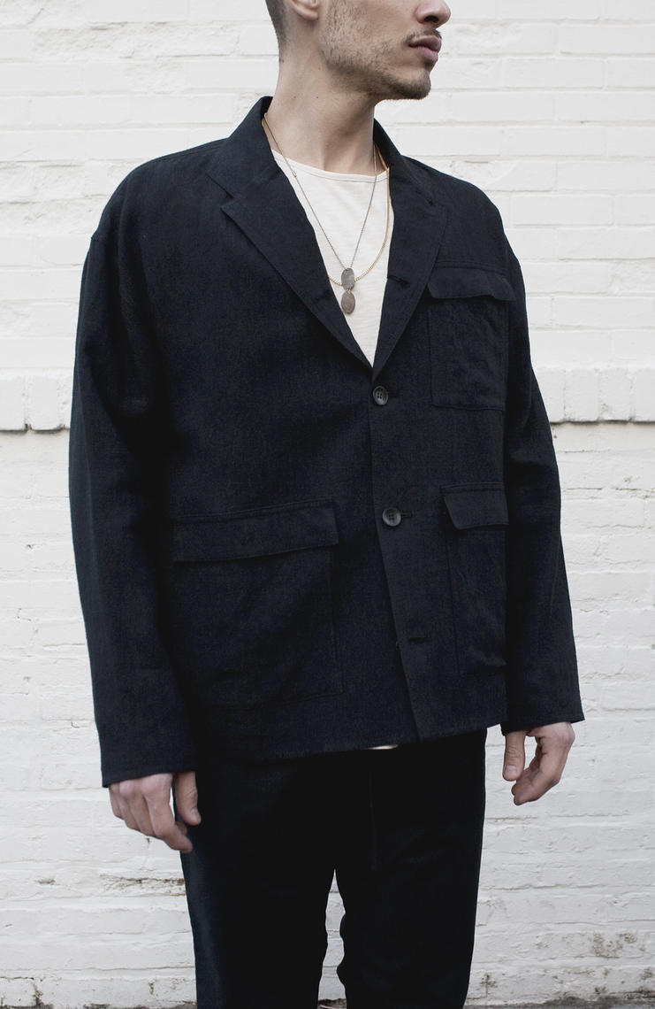 Boxy Linen Jacket | Redeem | Washington, DC