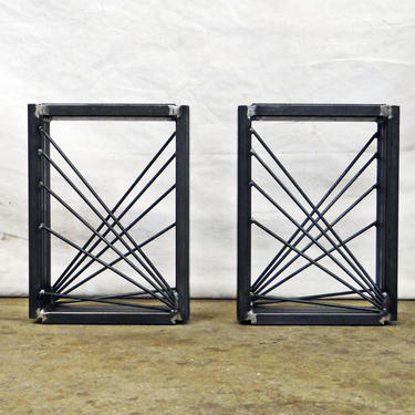 Dining Table legs - Fibonacci Sequence Rods - Metal Table | Timber ...