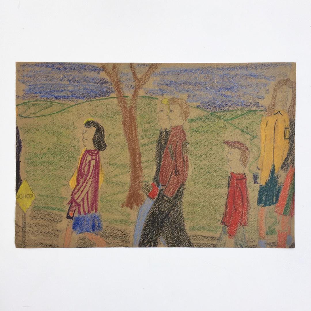 rosemary barrett drawing, mcm drawing, outsider art drawing, visionary ...