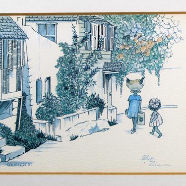 Elyse Wasile Print "West Hill St." | Bixley - Brookline, MA | ATTIC
