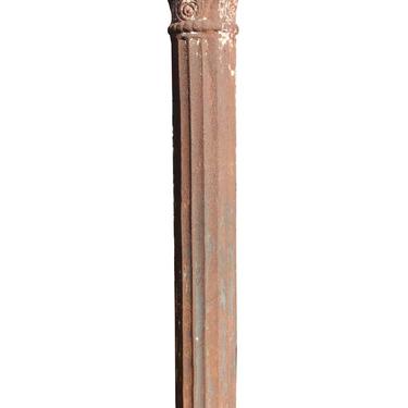 Antique 6 Foot Structural Cast Iron Fluted Column | Olde Good Things ...