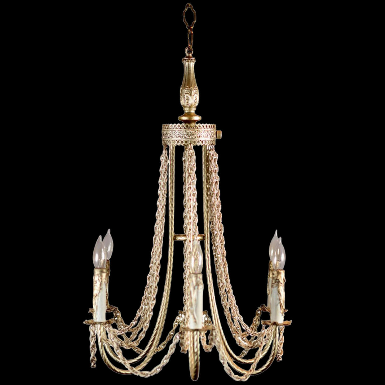 6-Arm Chandelier | Kirk Albert - Georgetown - Seattle, WA | ATTIC