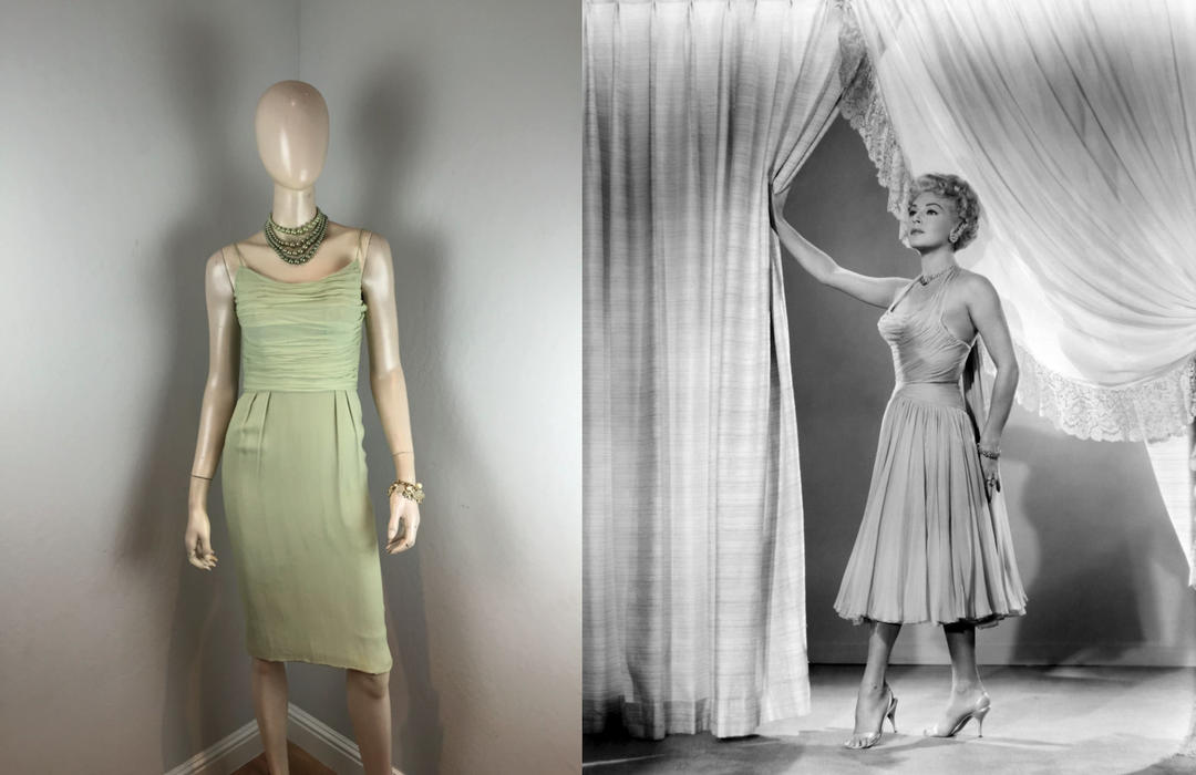 Meryl Falling Into Fall - Vintage 1950s 1960s Fern Green | Road Less ...