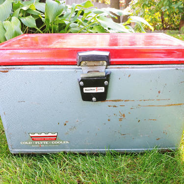 Red and Silver Hamilton Skotch Cold Flyte Cooler | Reds Rusty Relics ...