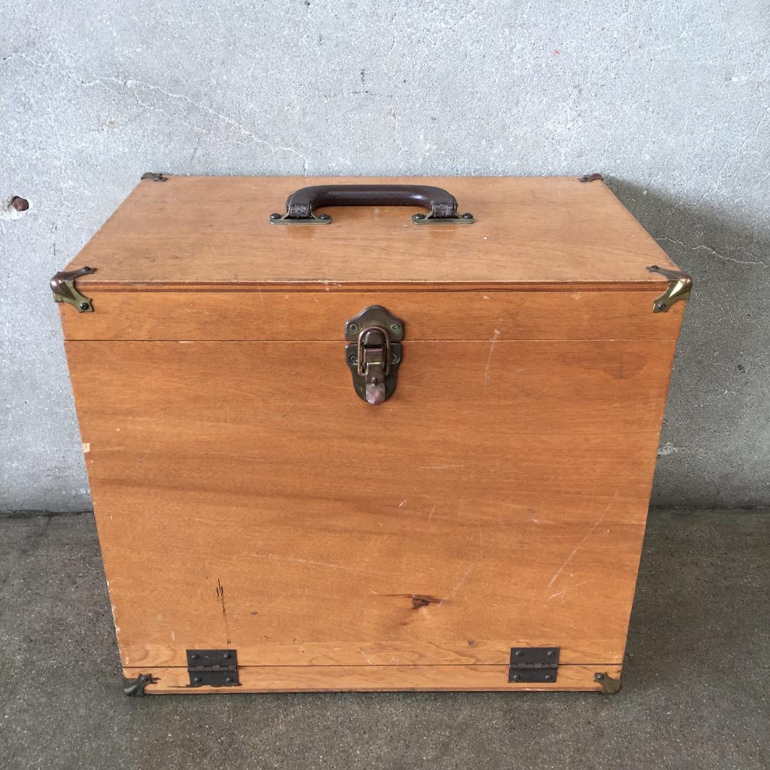 Vintage Wood Carrying Case | Urban Americana | Long Beach, CA