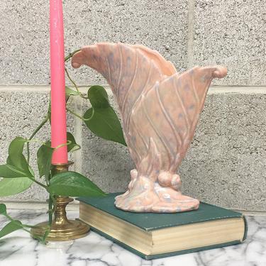 Vintage Royal Haeger Vase Retro 1960s Light Pink + Blue + Double ...