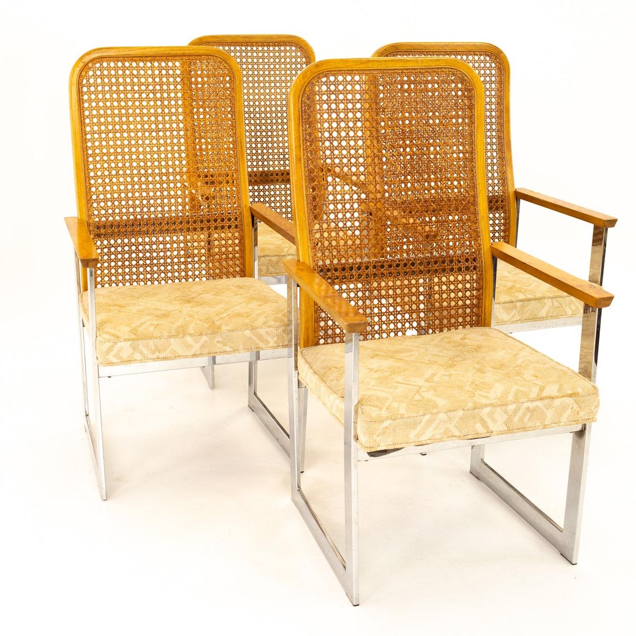 Milo Baughman for Lane Mid Century Cane Back | Modern Hill ...