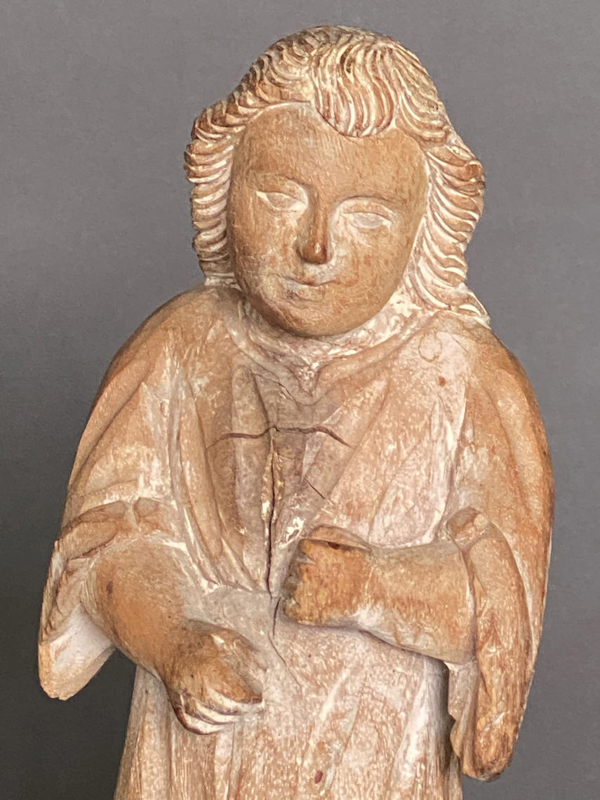 Antique Carved Wood Santo Figure | Minneapolis, MN