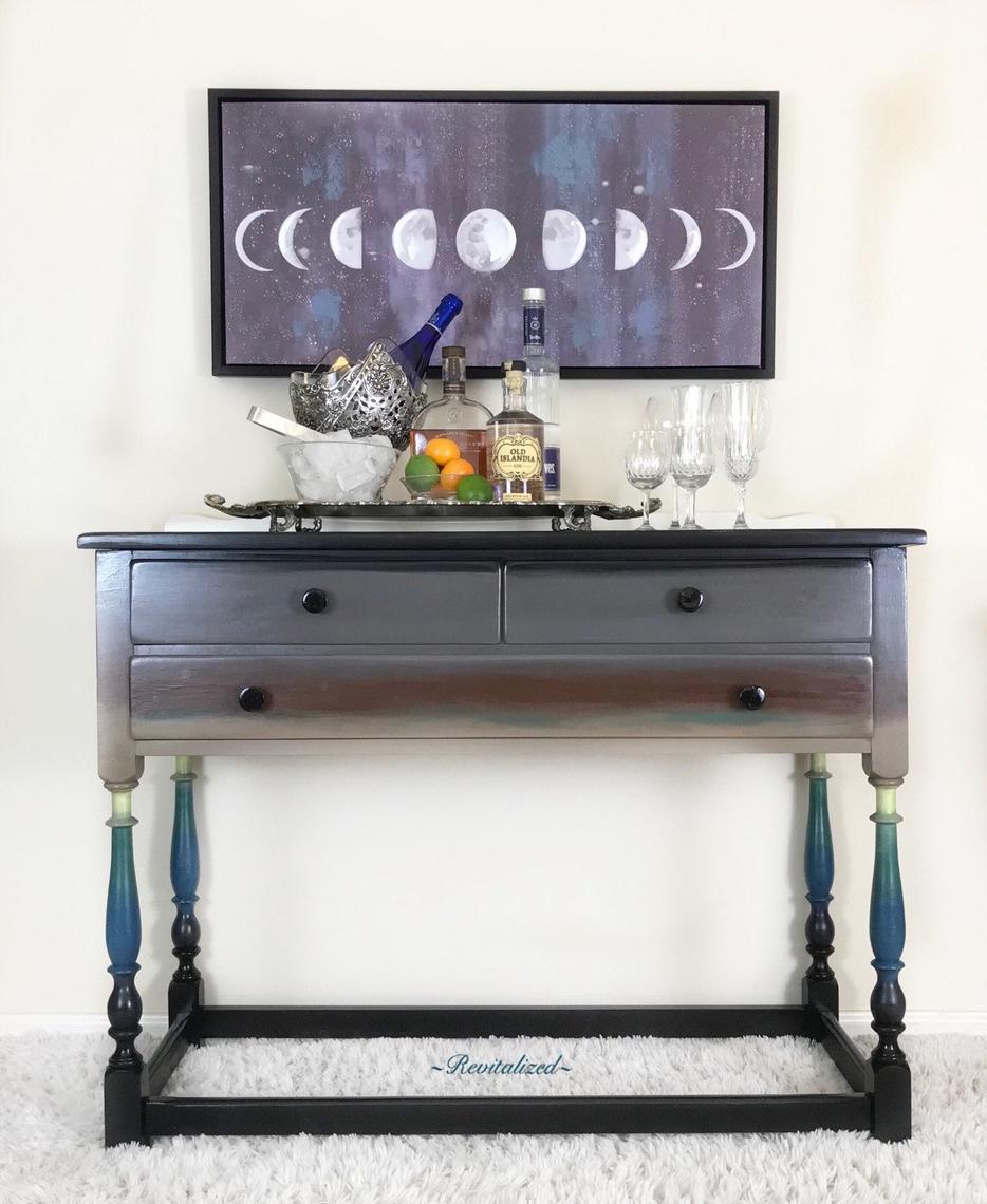Icelandic Inspired Sideboard|Bar|Entry Table|Coffee Bar | Revitalized ...