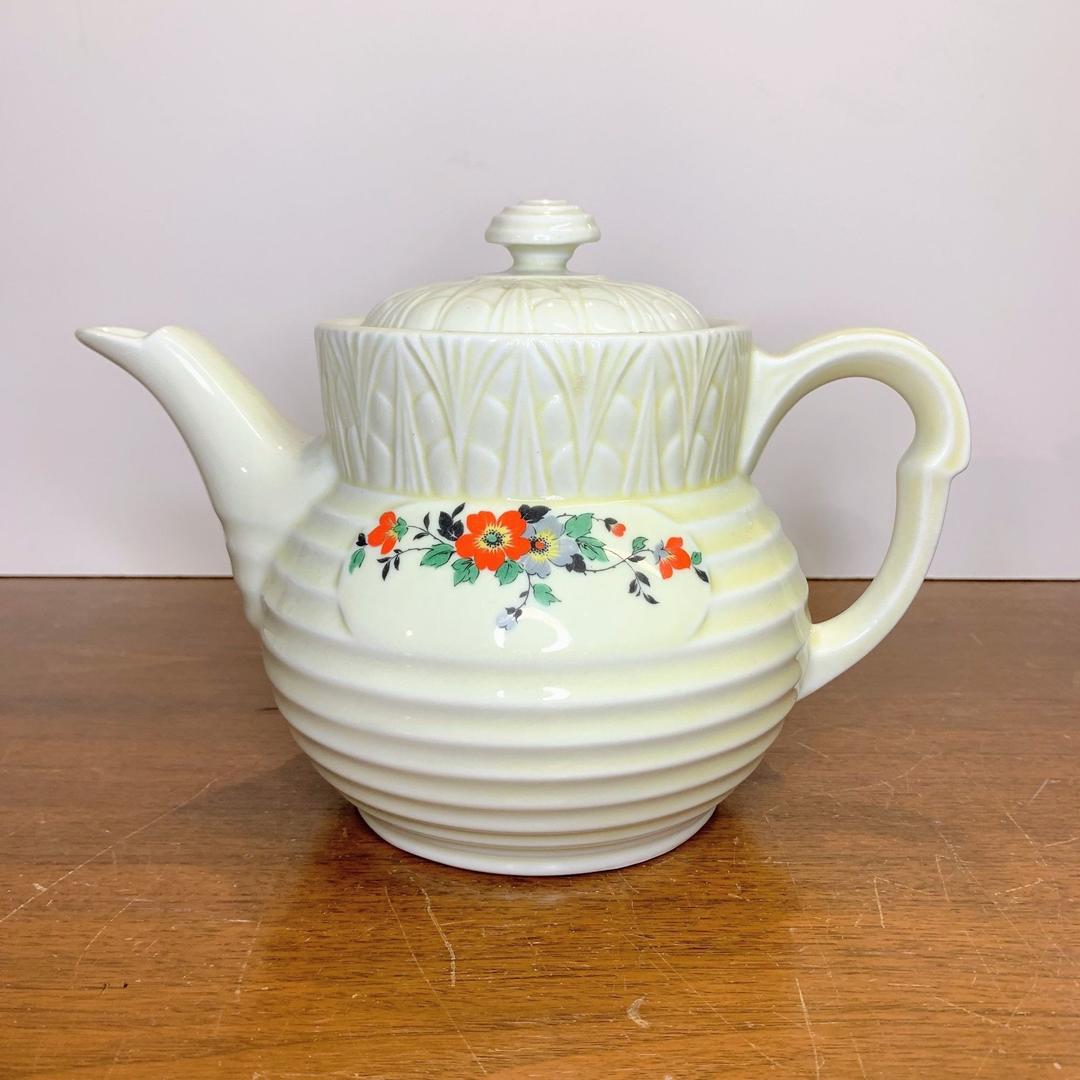 Vintage Hall China Impatiens Lotus Dripolator Coffee Pot Teapot | Over ...