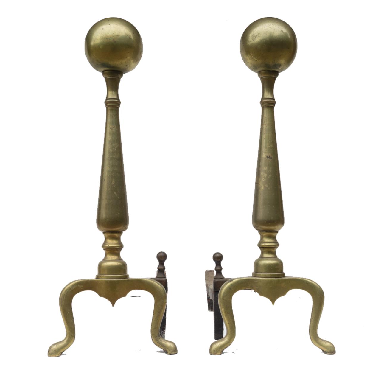 Andirons (Pair) | Vintage House Parts and Radiators - Cheverly, MD | ATTIC