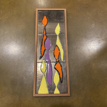 Ein Reb Ceramic Tile Art Wall Hanging, Handcrafted in Israel | Prima ...