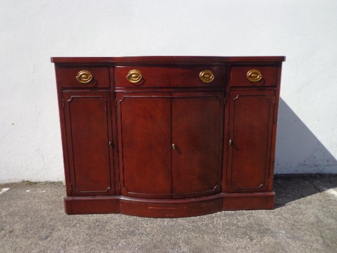 Antique Sideboard Buffet Mahogany Wood by Drexel New Travis Court ...