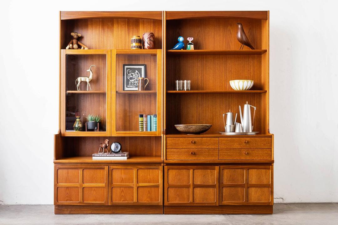 Parker Knoll Mid-Century Modern Bookcase | Former Modern | Las Vegas, NV