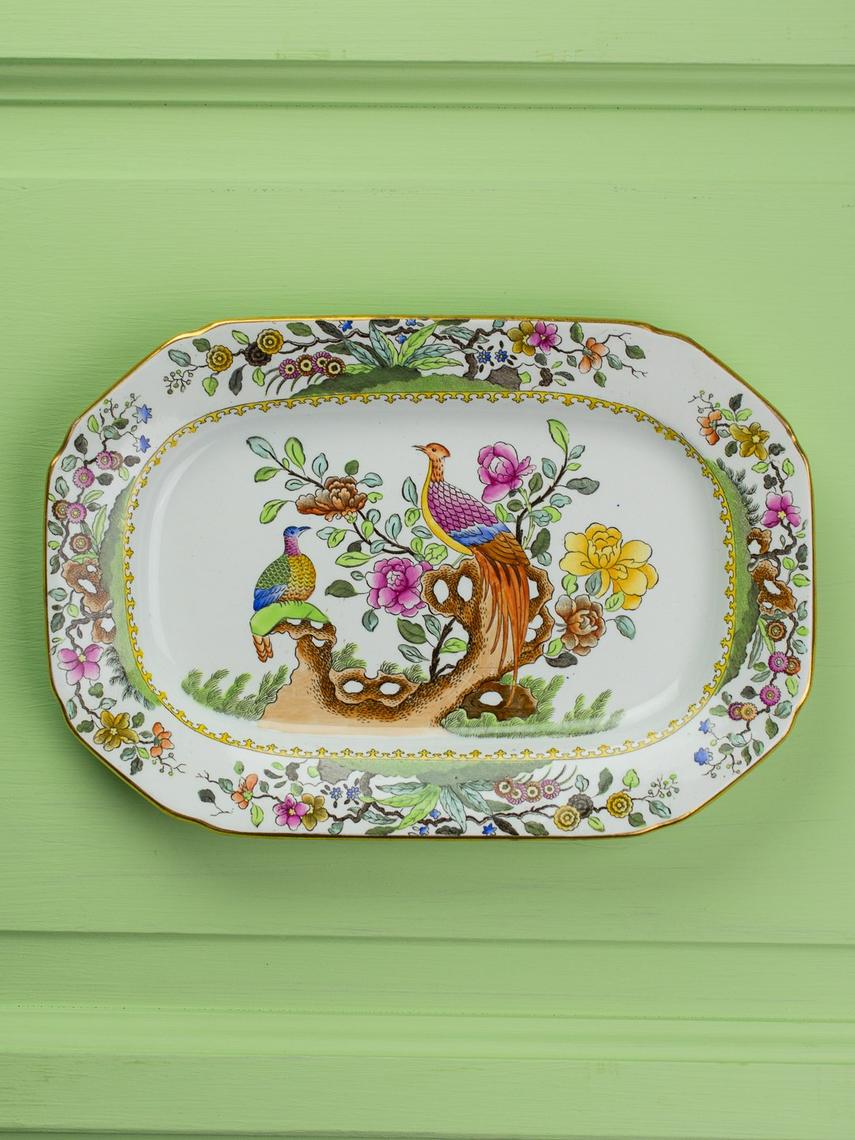 Antique Copeland Spode Platter | Posh Chicago | Chicago, IL