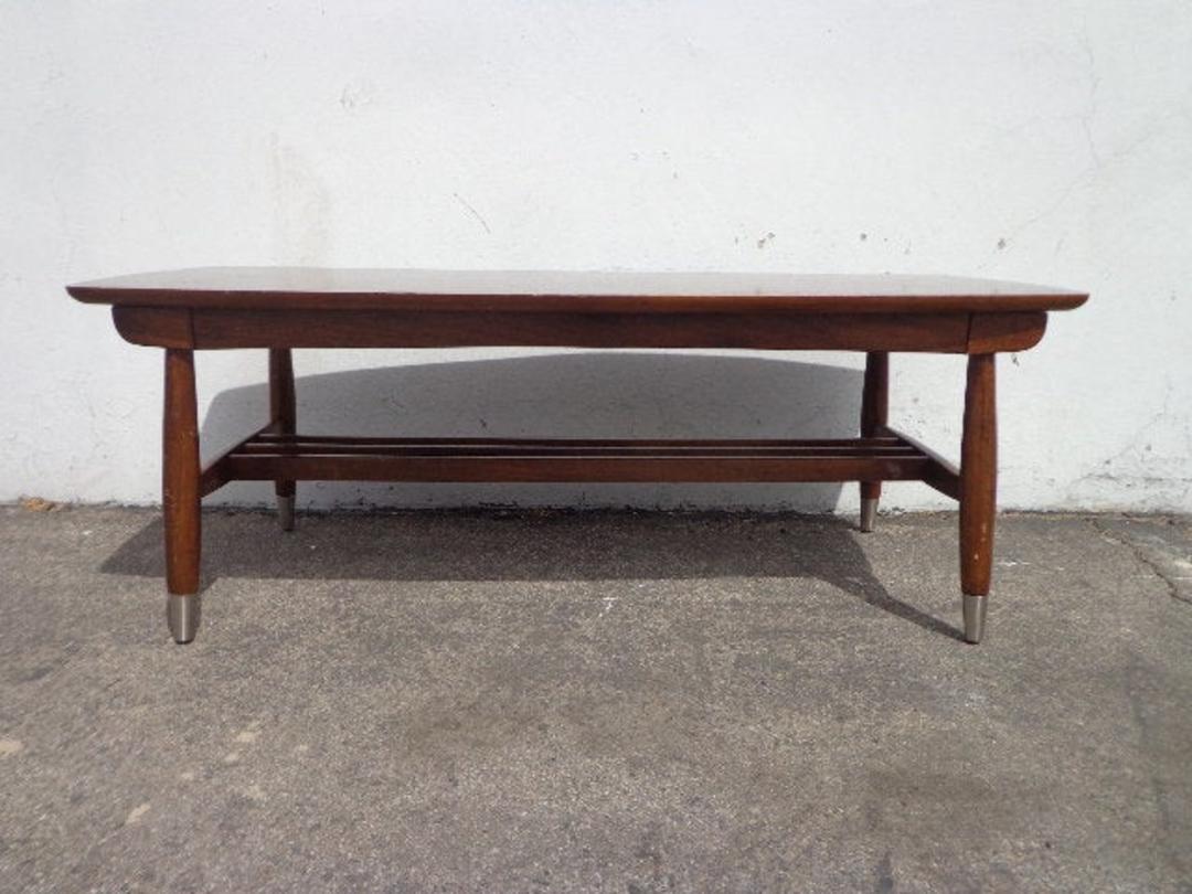 Coffee Table Mid Century Modern Lane Acclaim Console Cocktail Media ...