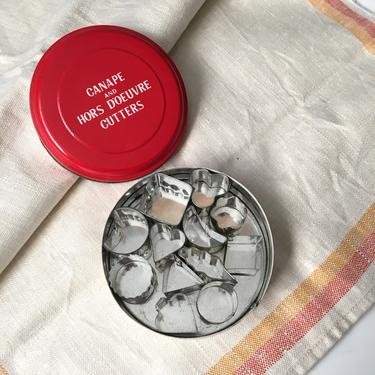 Canape and Hors D'oevre Cutters - decorative vintage | NextStage ...