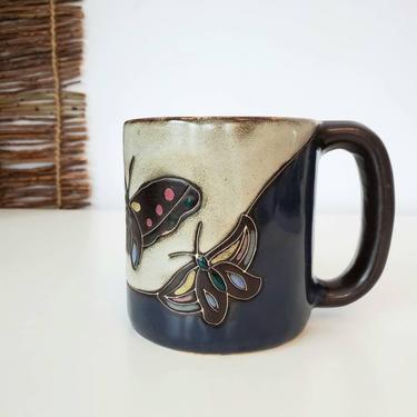 Mara Stoneware Large Butterfly Mug / Mara Mexico Pottery | Penny ...