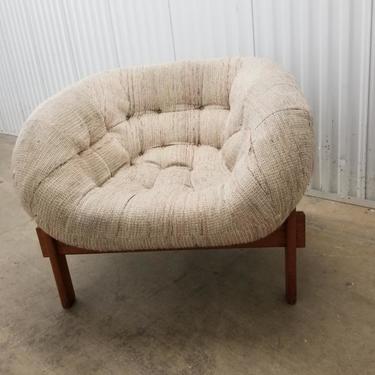 Vintage Mid Century Modern R. Huber Co. Tub Lounge Chair Vintage Grind House Chicago IL