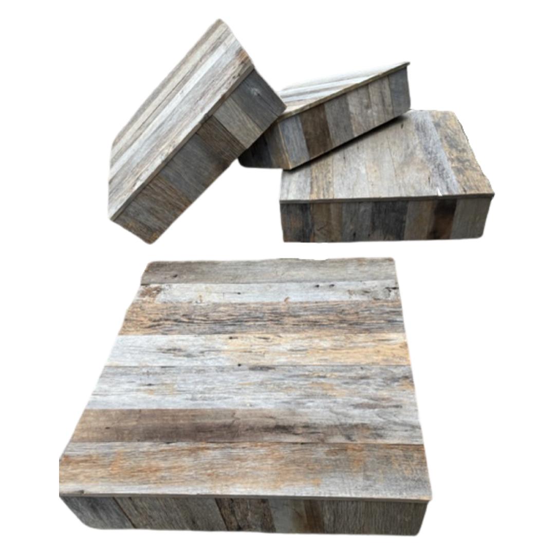 Reclaimed Wood Platforms or Stage (4 Platforms Available Priced ...