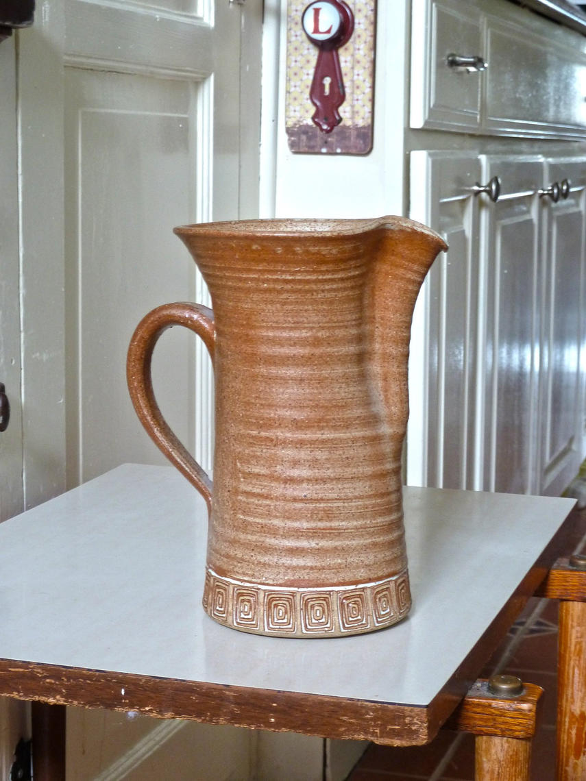 Hal Lasky Studio Pottery Los Artesanos Puerto Rico Pitcher Vase | Fly ...