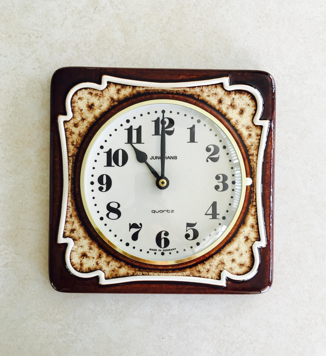 Mid Century Wall Clock, Fat Lava Wall Clock, Junghans Wall | Dadacat ...
