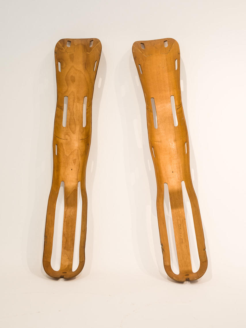 Charles and Ray Eames leg splints | Artifacts 20th Century | New York, NY