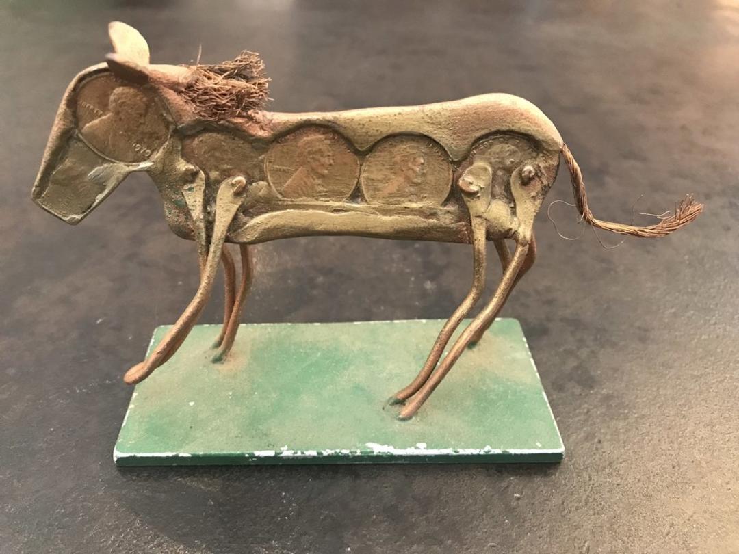 Folk Art Penny Horse | Kirk Albert | Georgetown - Seattle, WA