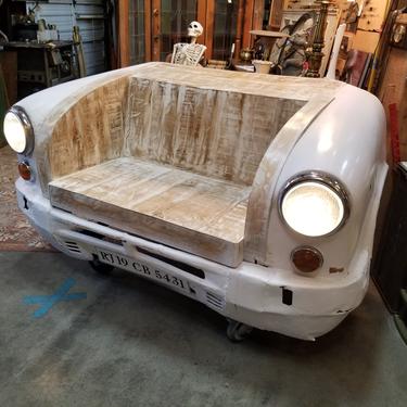 Vintage Car Front End Bench | Earthwise Architectual Salvage (Seattle ...