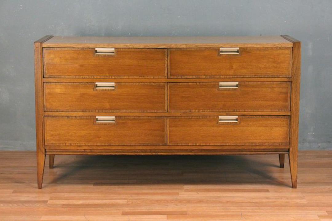 Basic-Witz Mid Century 6-Drawer Dresser | Furnish Green | Midtown ...