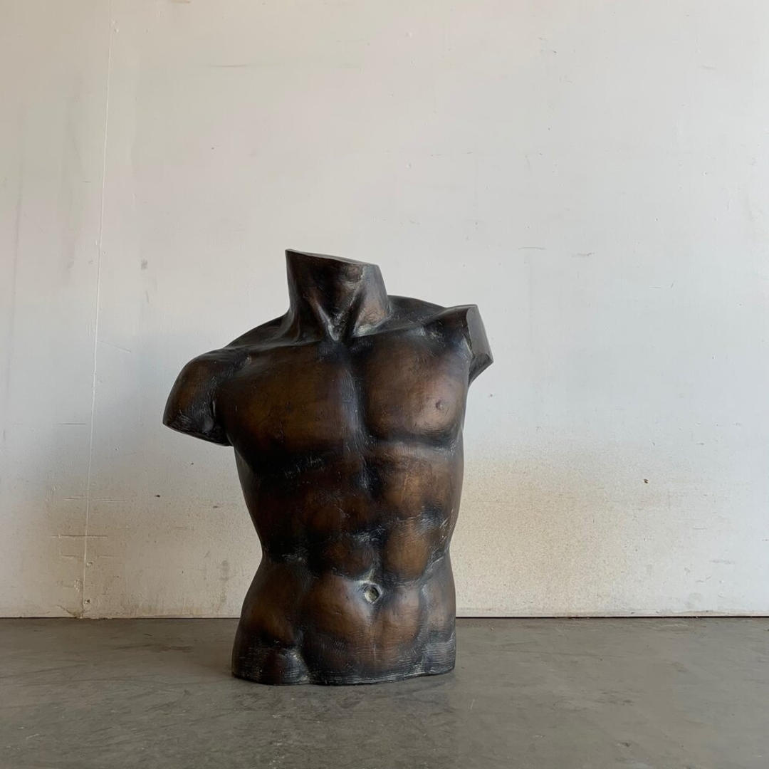 Torso made of resin in Bronze finish | Vintage On Point | Los Angeles, CA