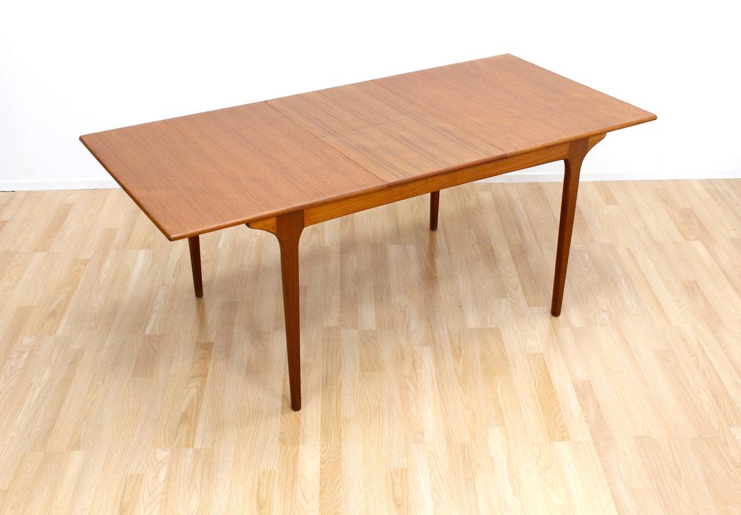 Mid Century Danish Extending Dining Table | Sputnik Furniture | Rowley, MA