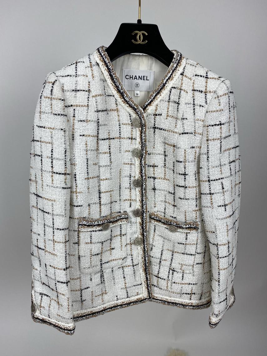 Chanel Data Center Spring 2017 Cocobot Ecru Jacket | Rad Treasures ...