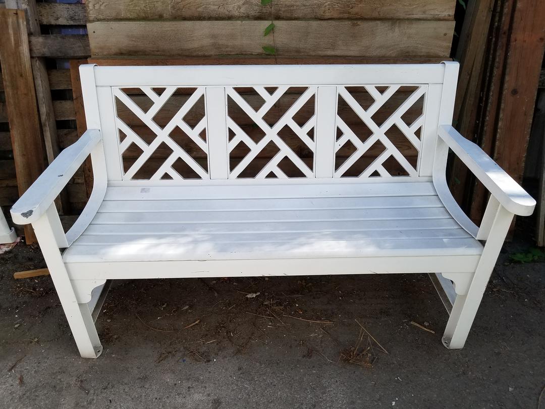 Innova Chippendale Cast Aluminum Bench | Earthwise Architectual Salvage ...