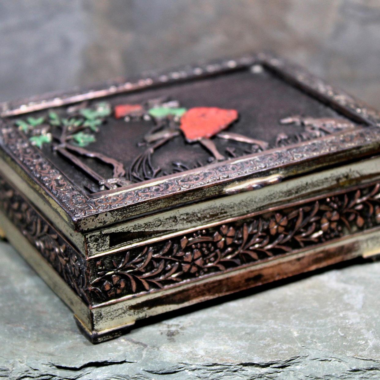 Japanese Metal Box with Wood Lining - Made | Bixley - Brookline, MA | ATTIC