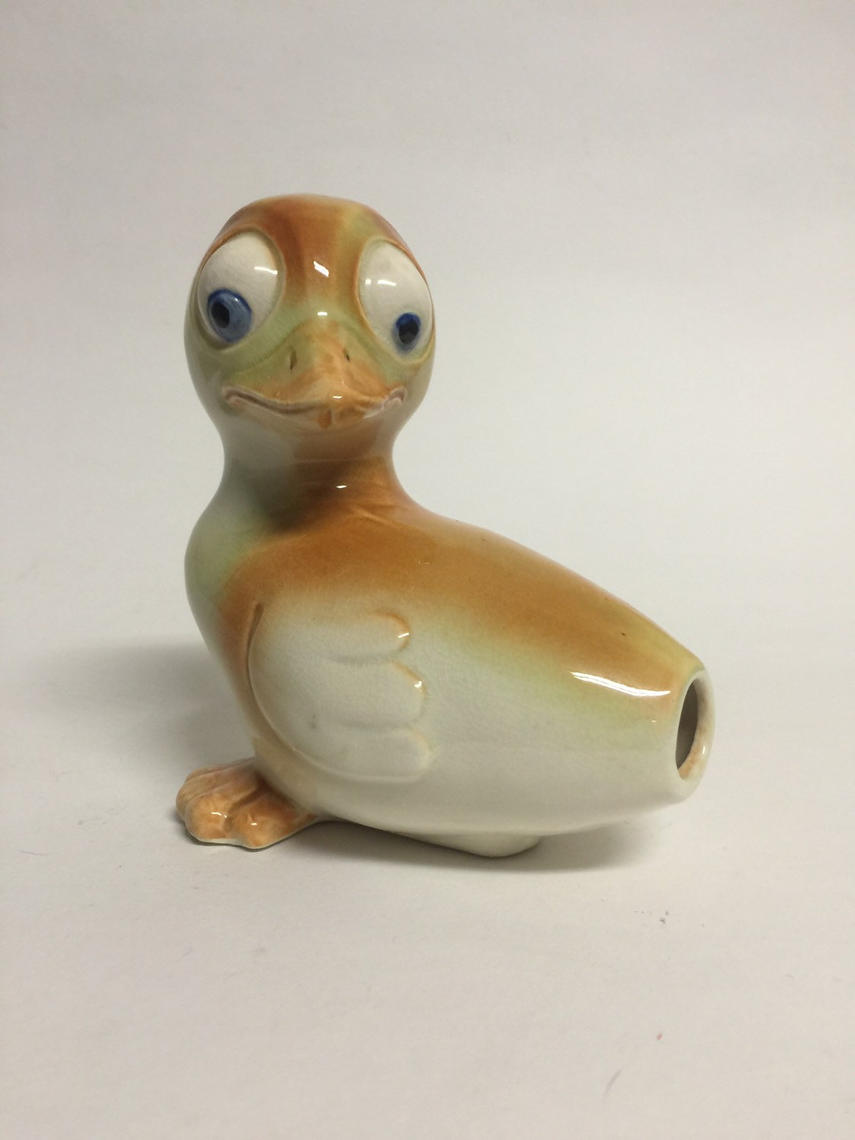 Vintage Ugly Duckling Figurine, Ugly Kitsch Duck, Funny Duck Figurine ...