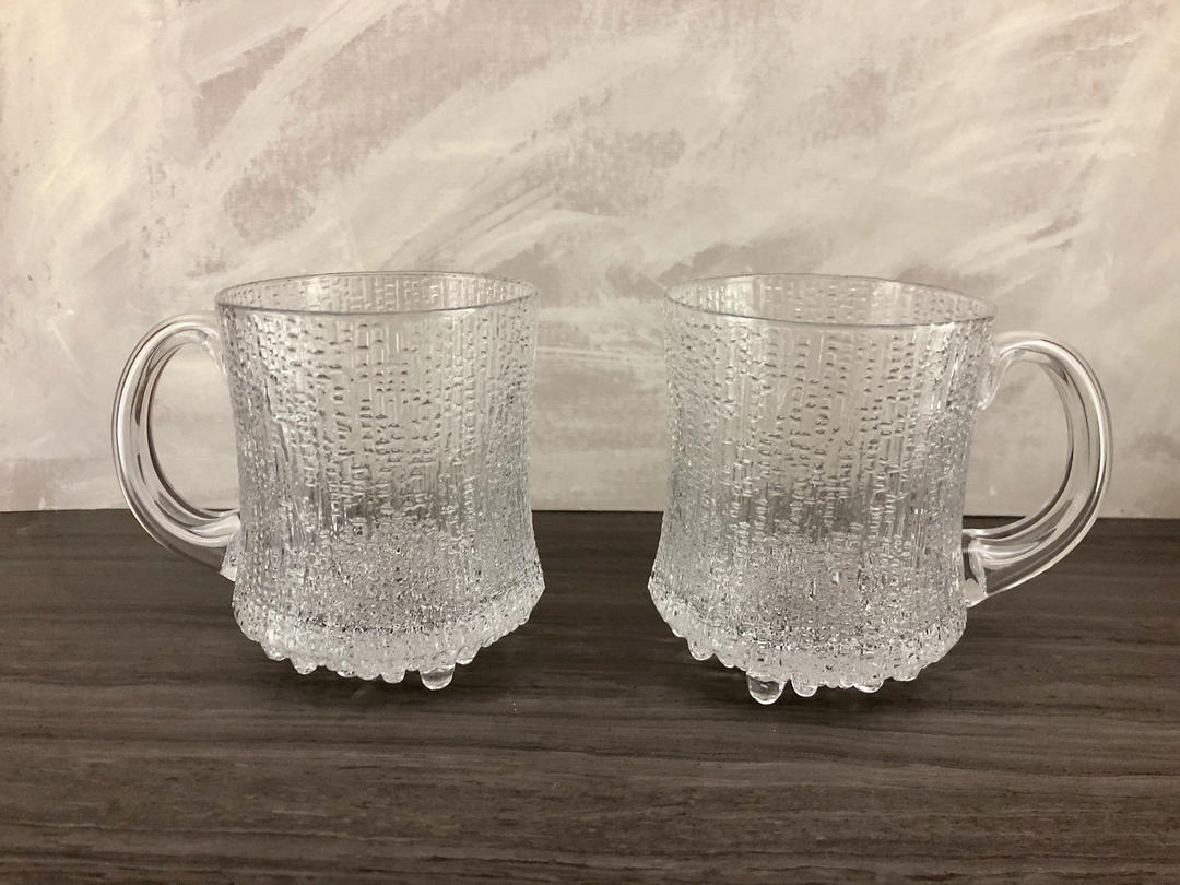 Vintage Iittala Ultima Thule Beer Mugs Designed By Tapio Wirkkala ...