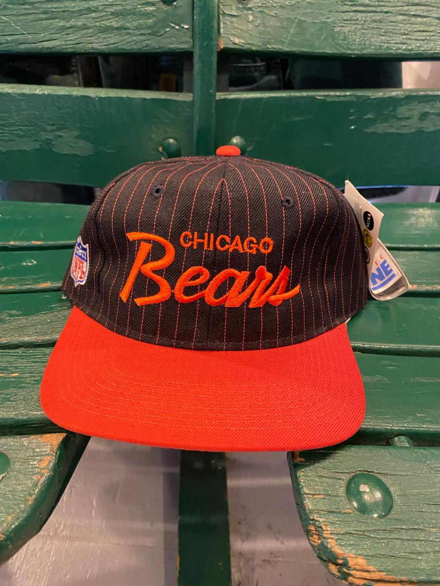 Vintage Chicago Bears Pinstripe "Script" Snapback | Throwbacks ...