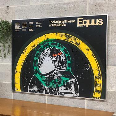 Vintage Equus Poster 1970s Retro Size 30x40 Old | Retrospect Vintage ...