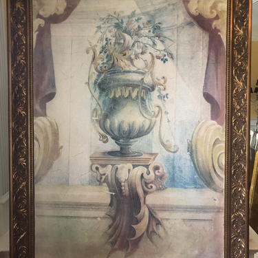 Italian Fresco, painting, framed | Rust & Refind | Aldie, VA