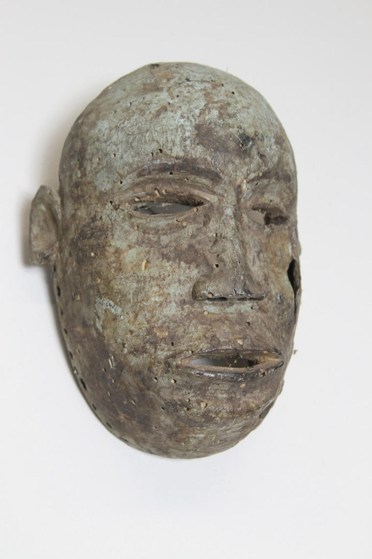 Vintage Wooden Tribal Creepy Cursed Mask | Vintage Goofball ...