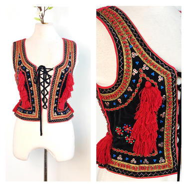 Vintage Polish Vest Krakow Heritage Ethnic Dance Costume | Keepers ...