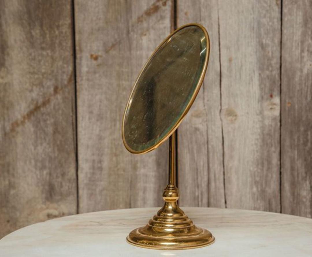 Brass Shaving Mirror | Provenance | Philadelphia