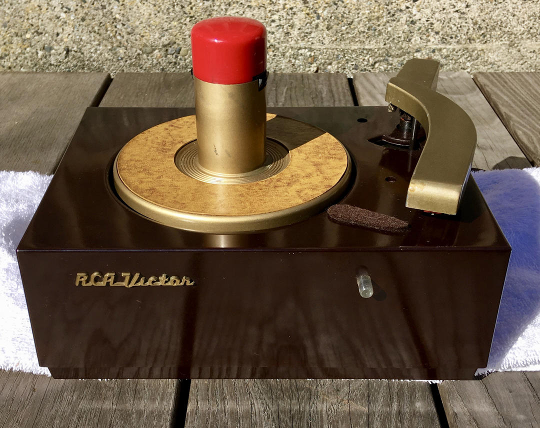 1949 RCA Victor 45rpm 9JY Portable Record Player, Full Restoration ...