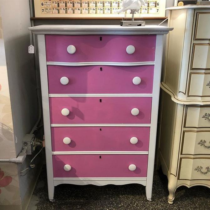 Pretty pink painted chest of drawers! | Miss Pixies | Adams Morgan ...