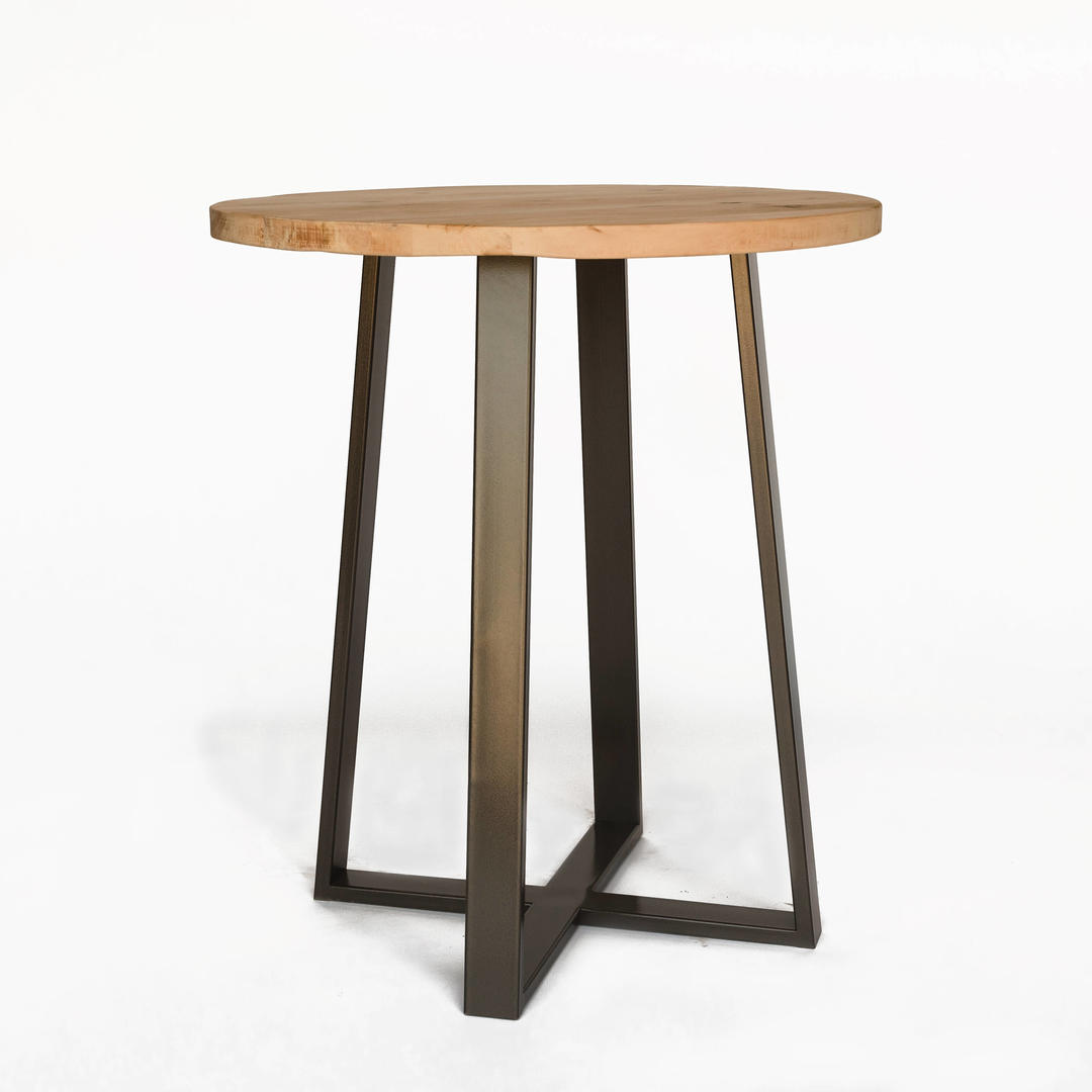 High Top Dining Table, Bar Height Round Top Table made | Urban Wood ...