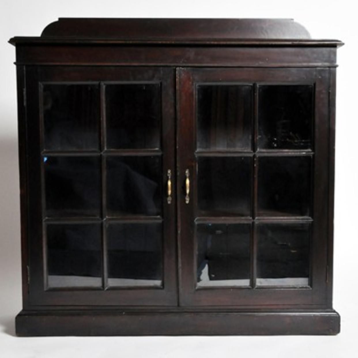 British Colonial Buffet with Glass Pane Doors | c. 1930 | The Golden ...