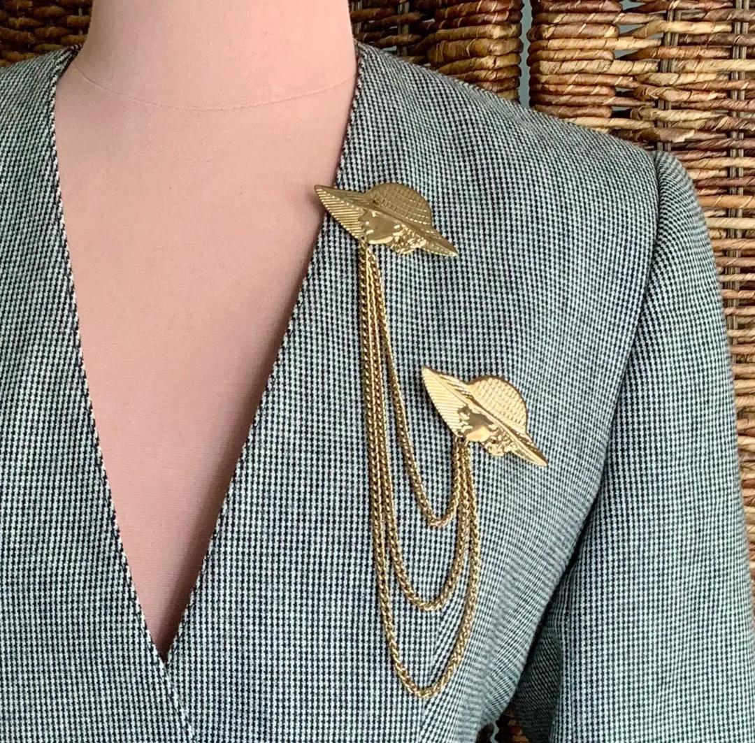 Eighties Ladies, Scatter Pins, Vintage 80s Brooch, Statement Piece ...