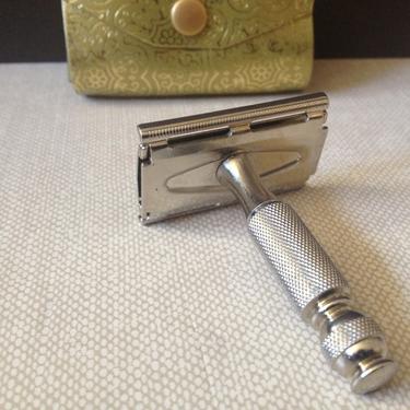 1960s Gillette Travel Razor Leather Case Made in Austria | Jan's ...