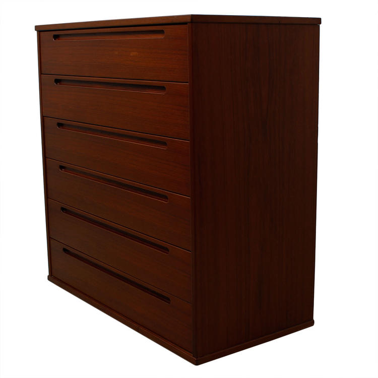 Torring of Denmark Danish Modern Teak Dresser / Chest | Modern Mobler ...